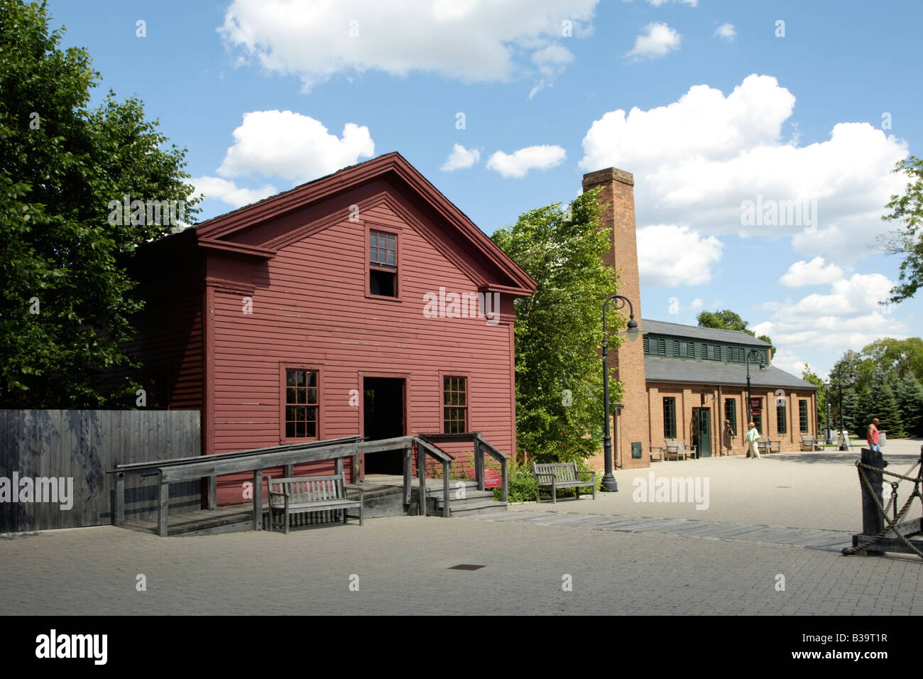 Gonsoly Carding Mill at Greenfield Village in Dearborn Michigan USA ...