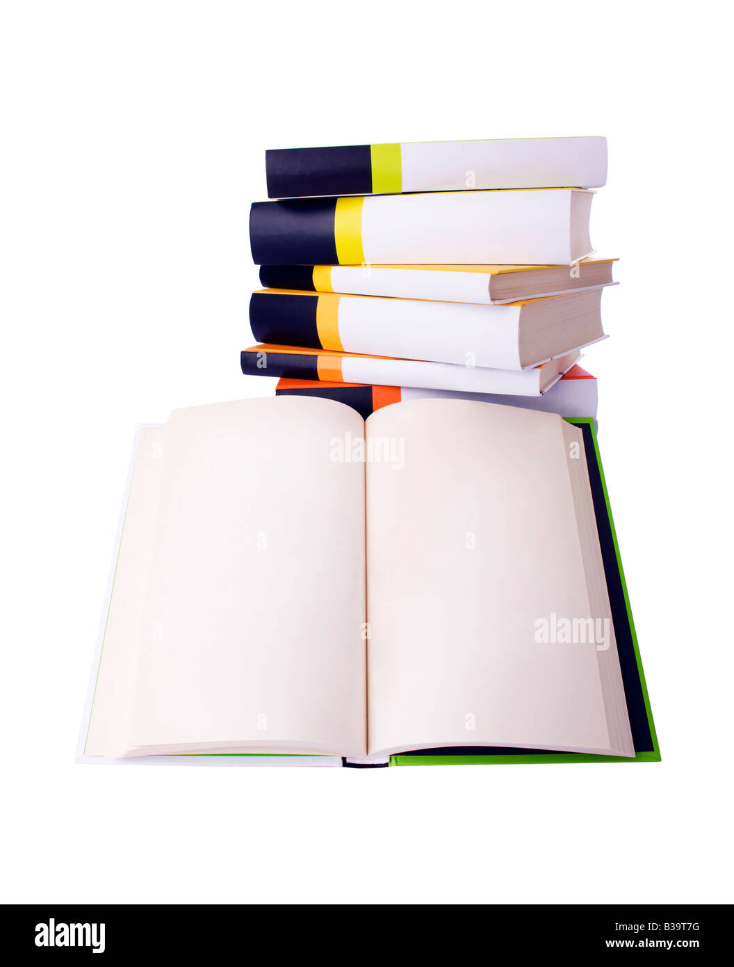 Open book cut out text hi-res stock photography and images - Alamy