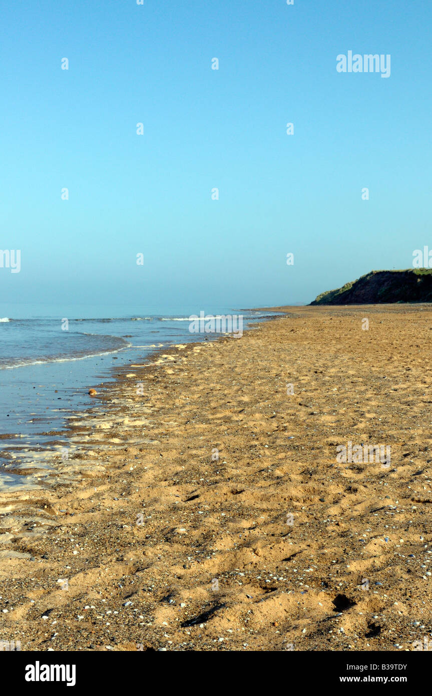 The beach and coastline at Drigg in Cumbria Stock Photo - Alamy