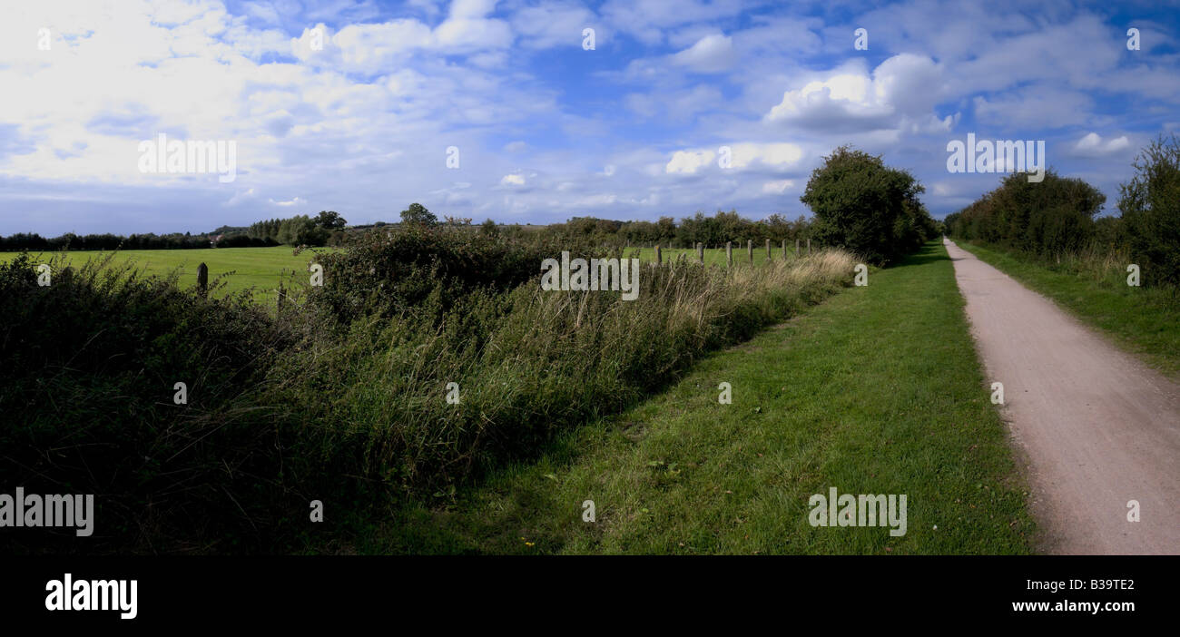 footpath and cycleway the greenway disused and converted railway line ...