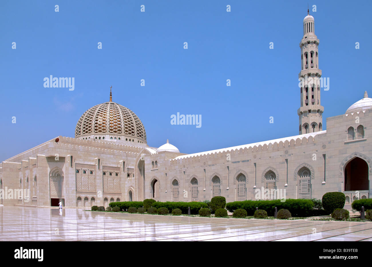 Sultan Qaboos Grand Mosque Muscat Sultanate of Oman Stock Photo - Alamy