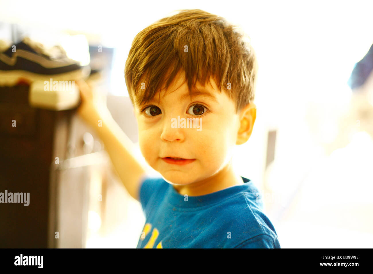 Mischievous Baby Grin