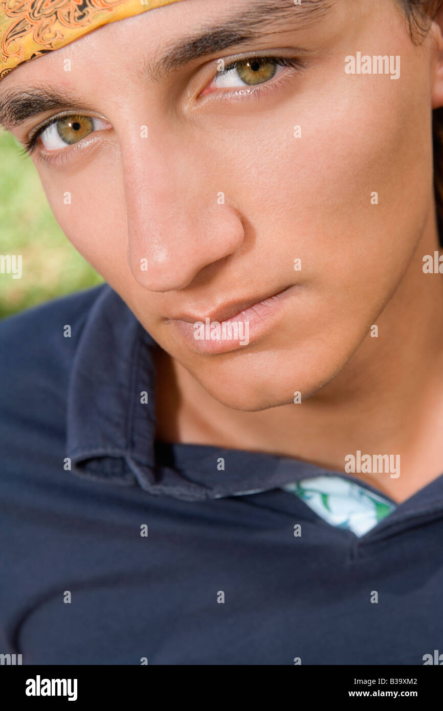 Close up of Pacific Islander man Stock Photo - Alamy