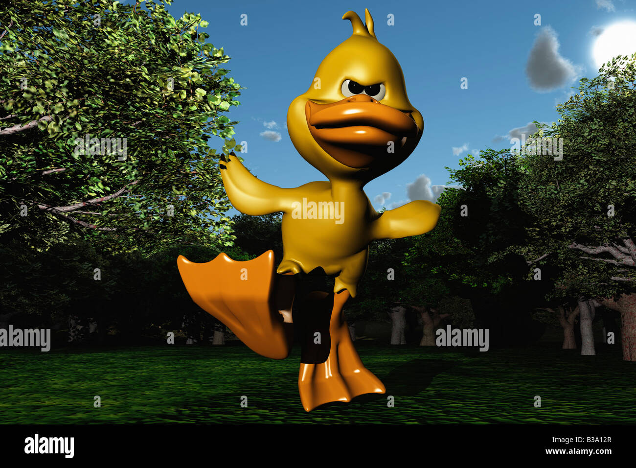 Cartoon duck hi-res stock photography and images - Alamy
