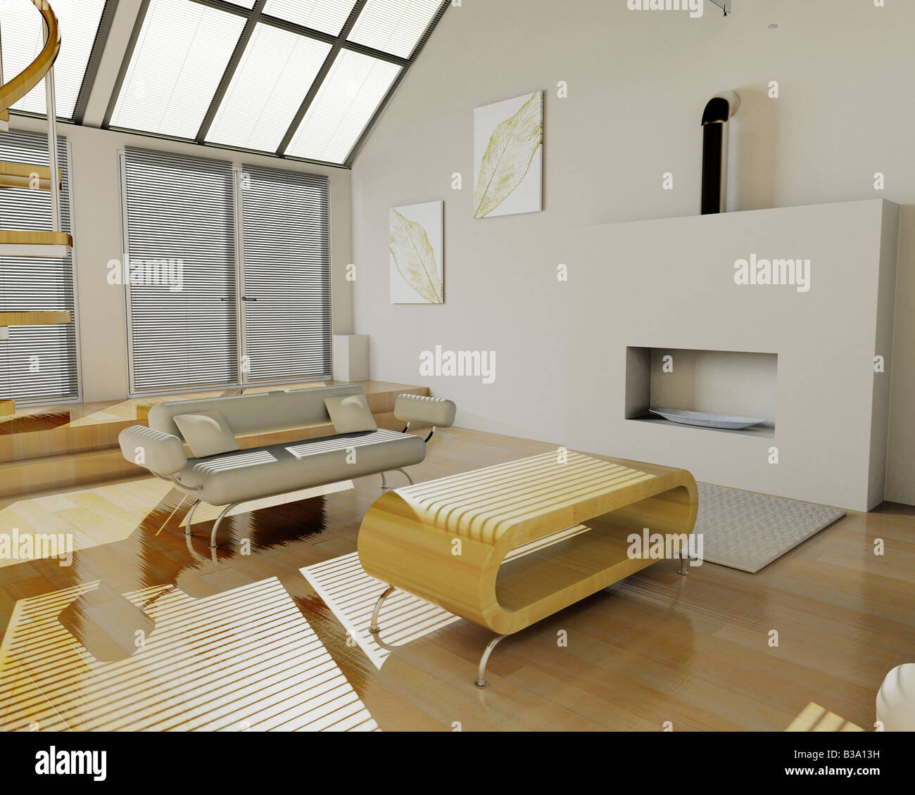 Contemporary lounge hi-res stock photography and images - Alamy