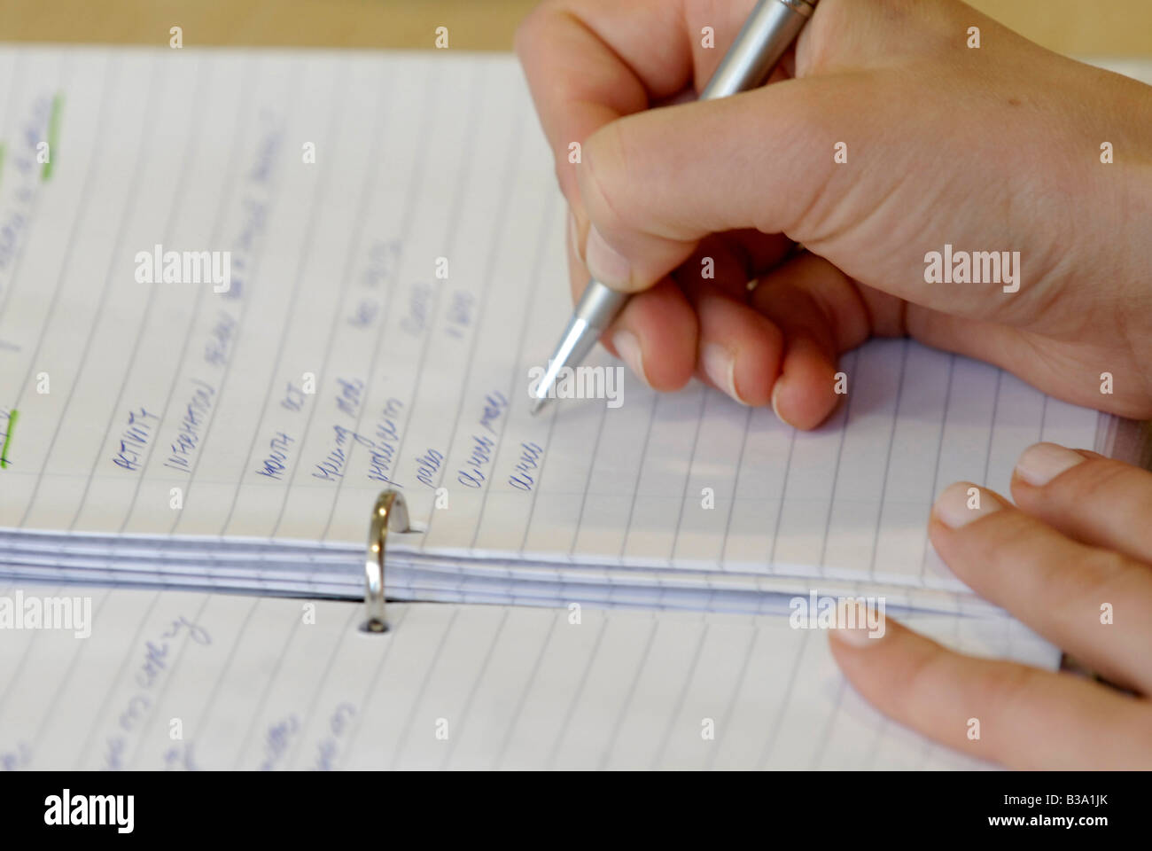 Hand script writing hi-res stock photography and images - Alamy