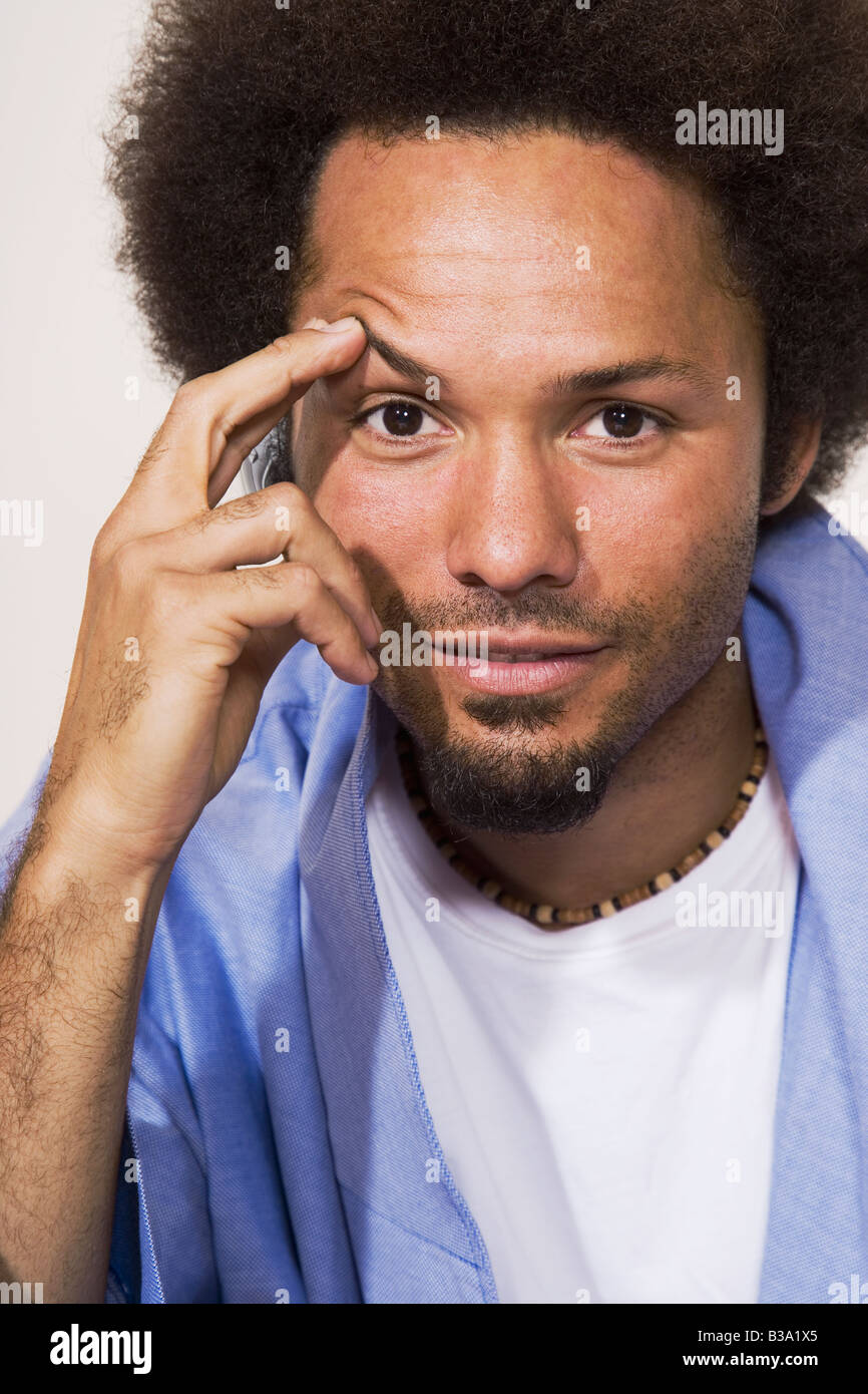 Portrait skeptical african american hi-res stock photography and images ...