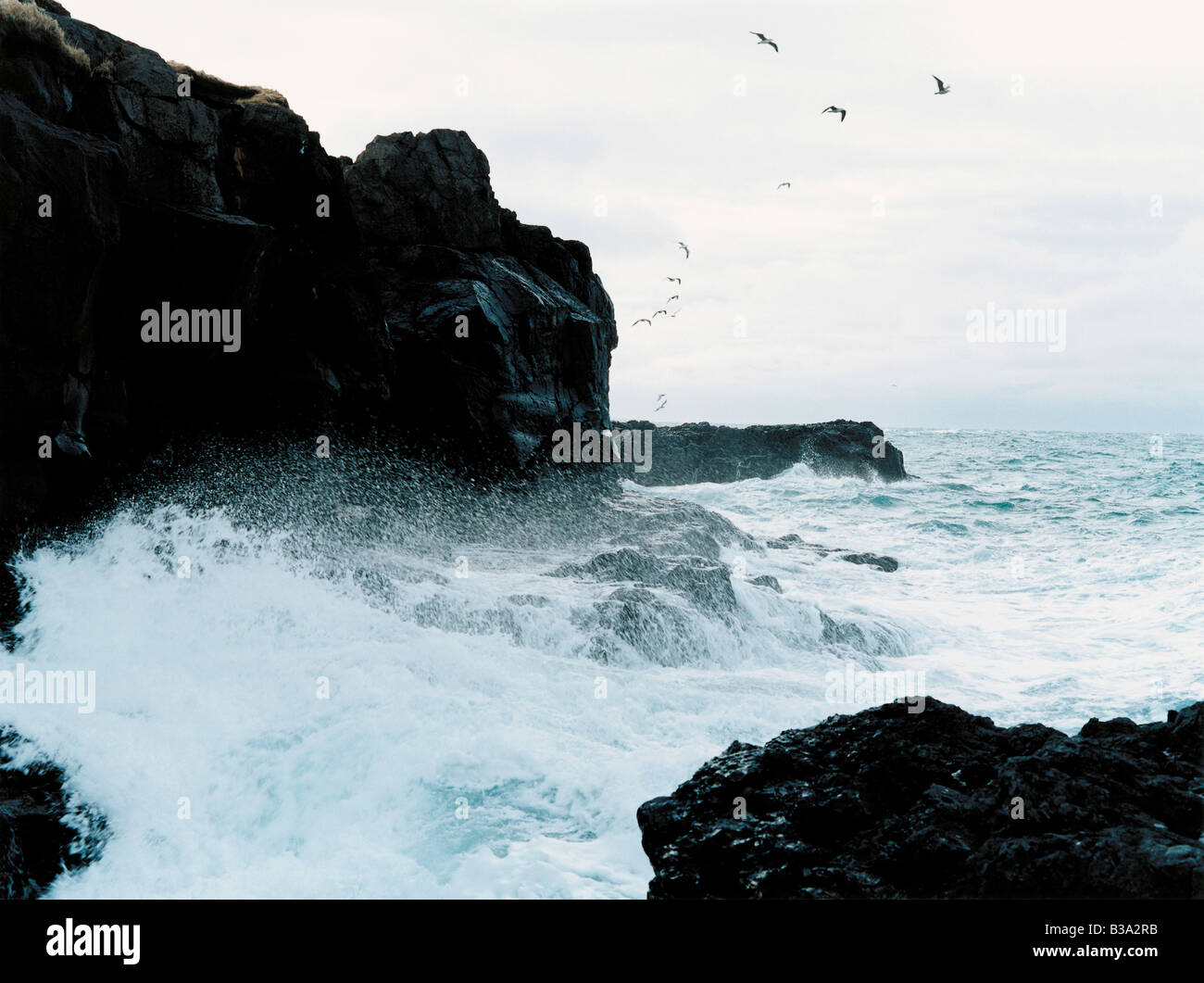 cliffs in Iceland Stock Photo - Alamy