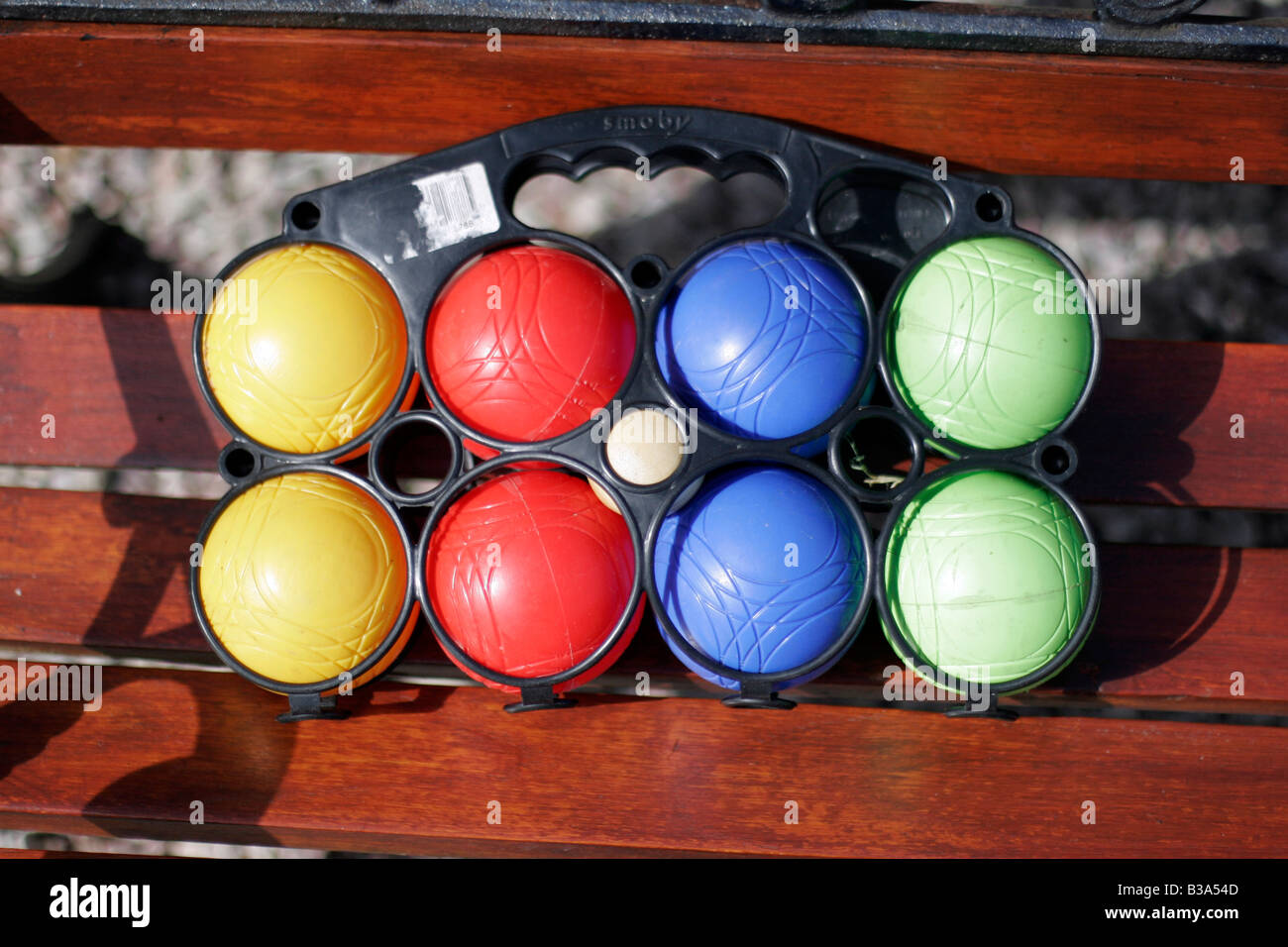 Multi coloured plastic ball hi-res stock photography and images - Alamy