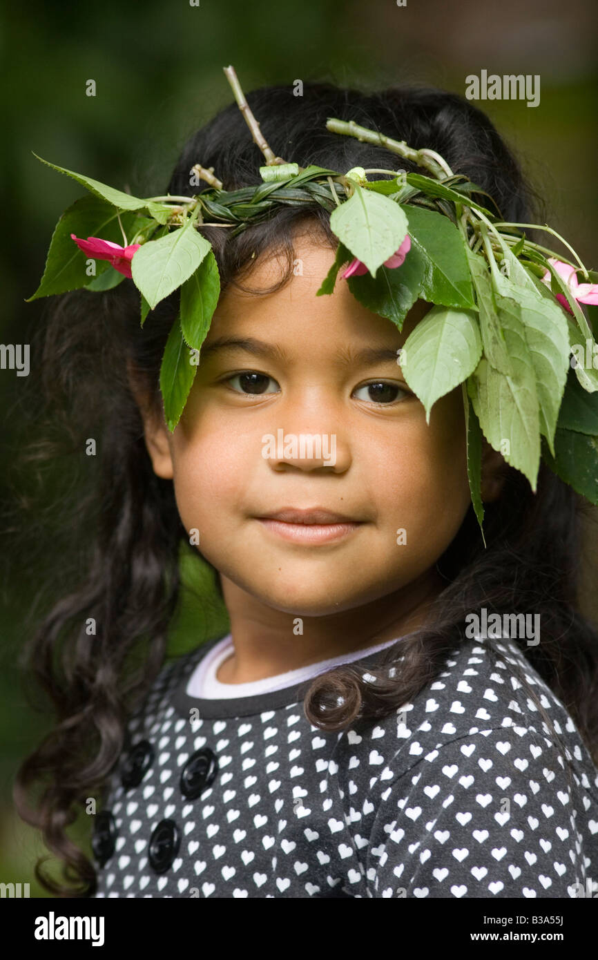Polynesian girl hi-res stock photography and images - Alamy