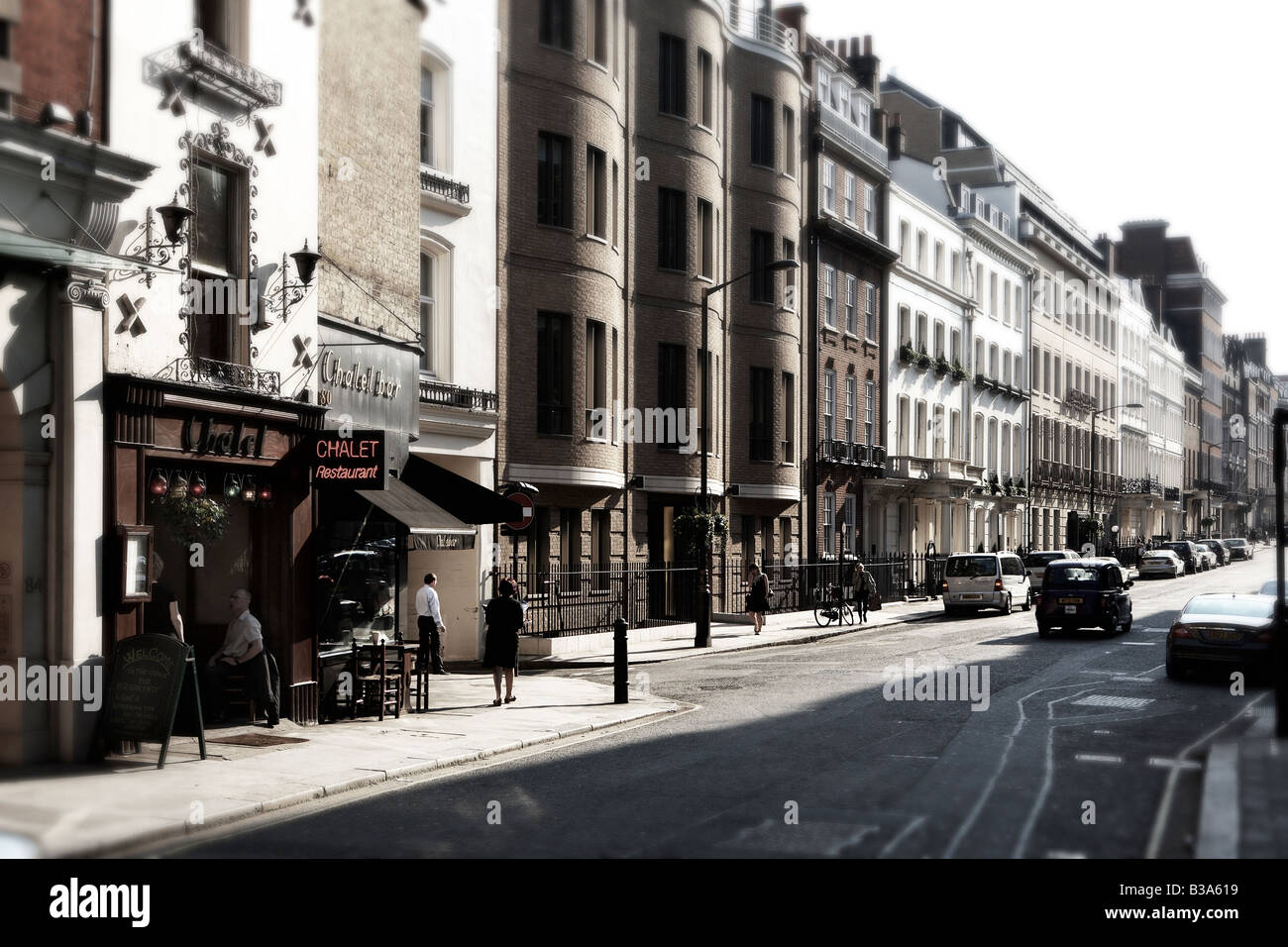 Street scene in London Stock Photo - Alamy