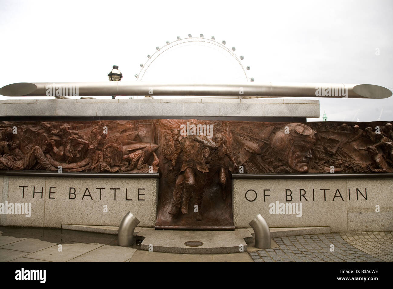 The Battle of Britain Monument in London, England. The memorial stands ...