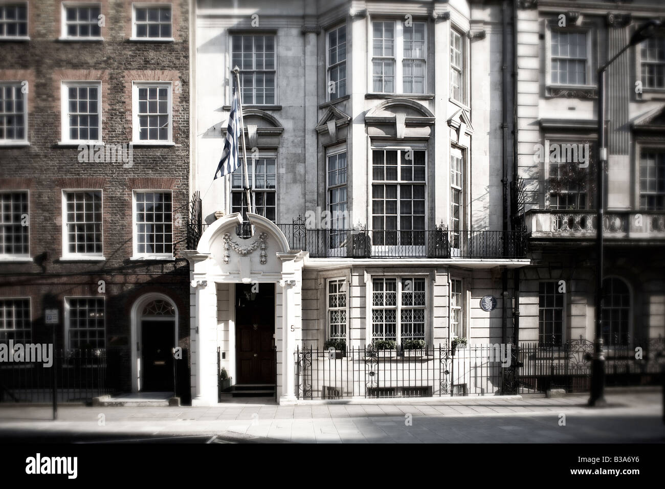 Typical London centre buildings Stock Photo - Alamy