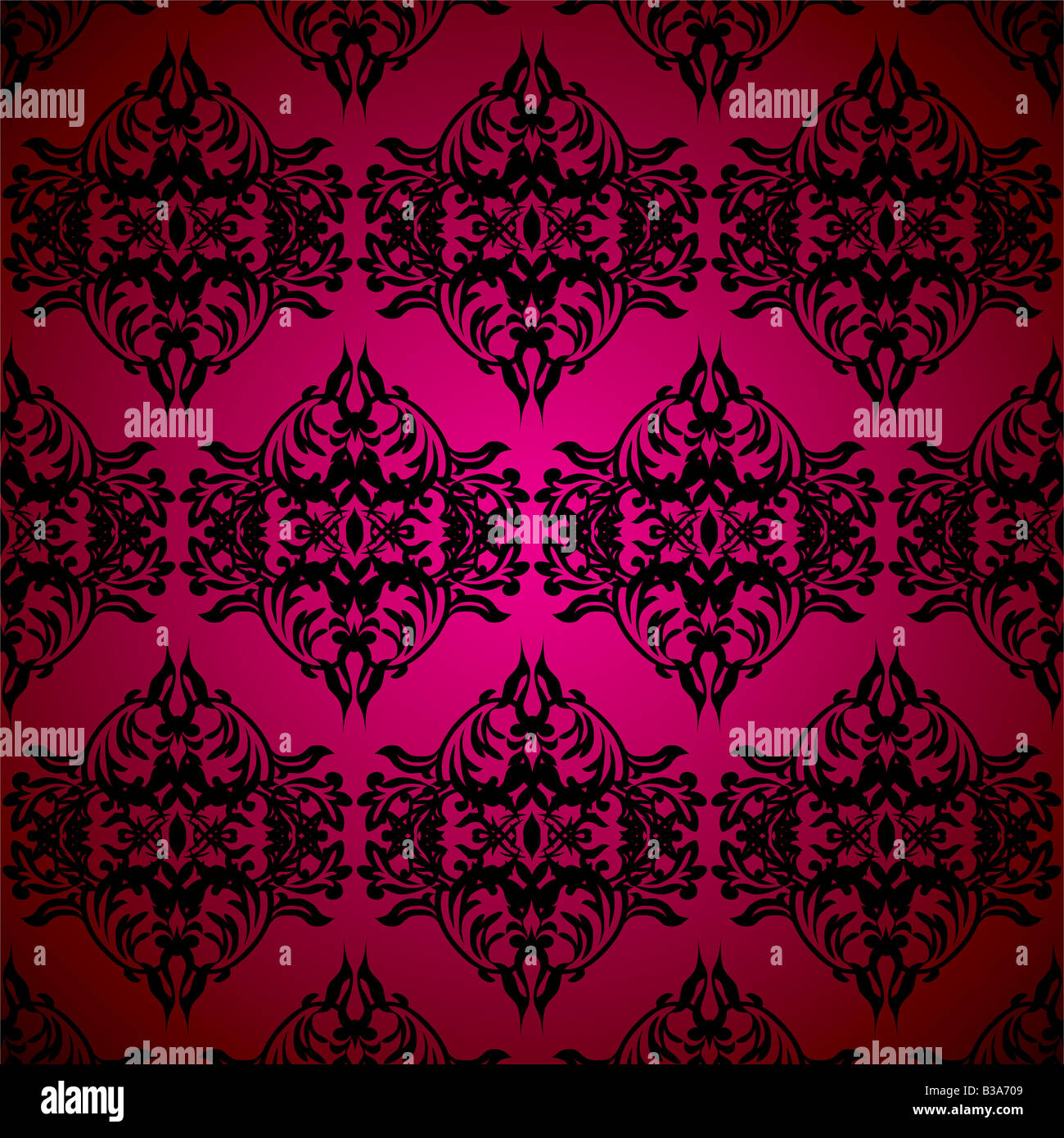 Red and black gothic seamless repeating background illustration Stock ...