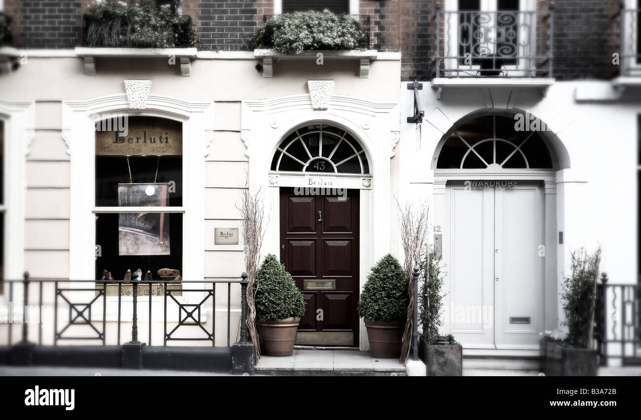 Front of a London Building Stock Photo - Alamy