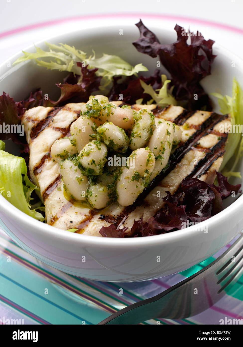 Grilled swordfish gourmet editorial food Stock Photo - Alamy