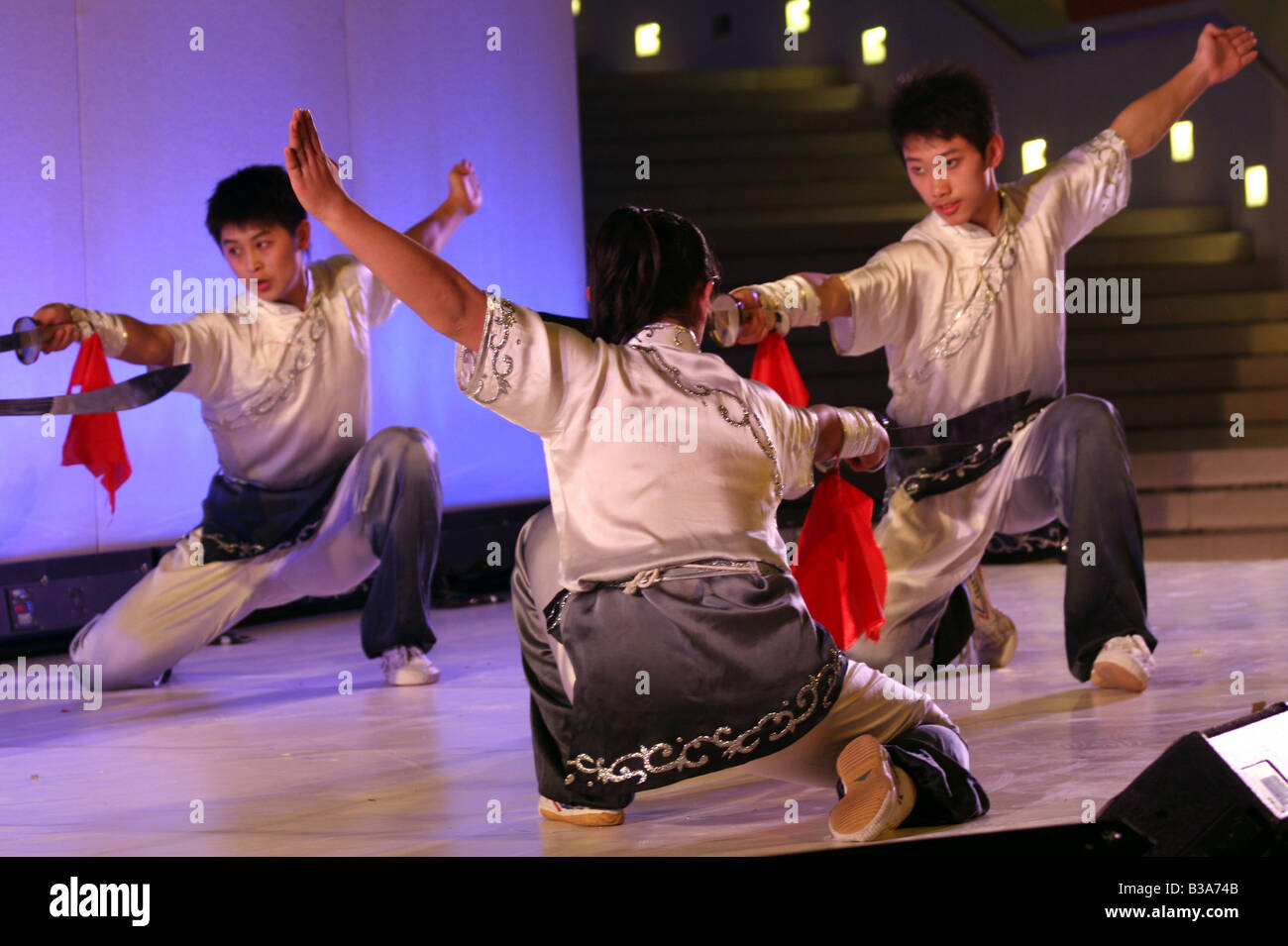 KUNG FU STUDENTS OF RENMIN UNIVERSITY OF CHINA Stock Photo - Alamy