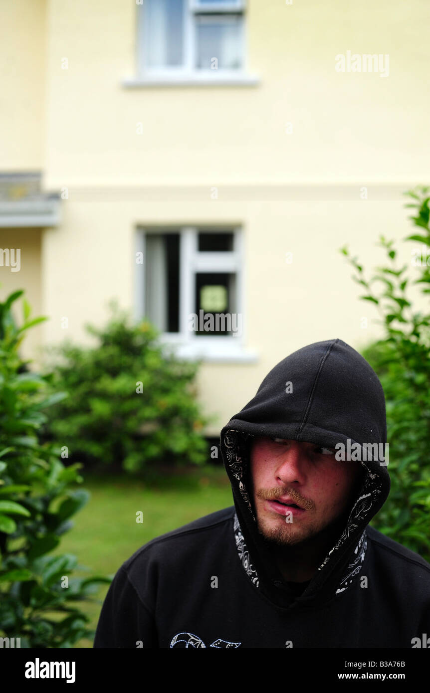The Redruth Voluntary Curfew zone around Close Hill in Redruth Cornwall ...