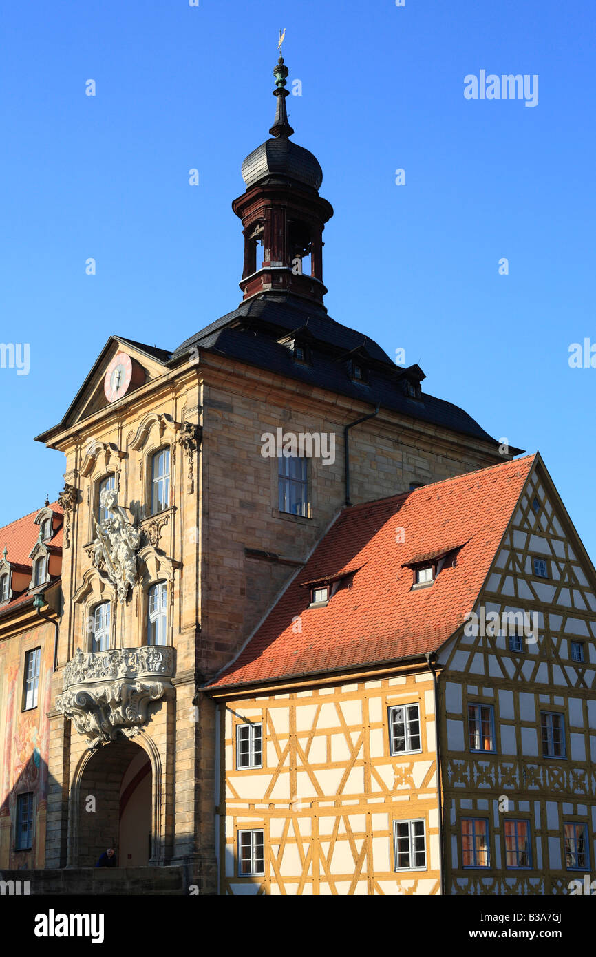 Altes Rathaus (city hall), Bamberg, UNESCO World Heritage site, Bavaria ...