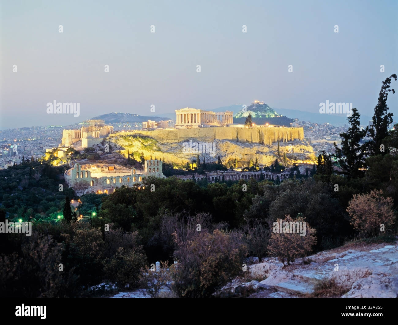 Parthenon Acropolis Akropolis Athens Greece Stock Photo - Alamy