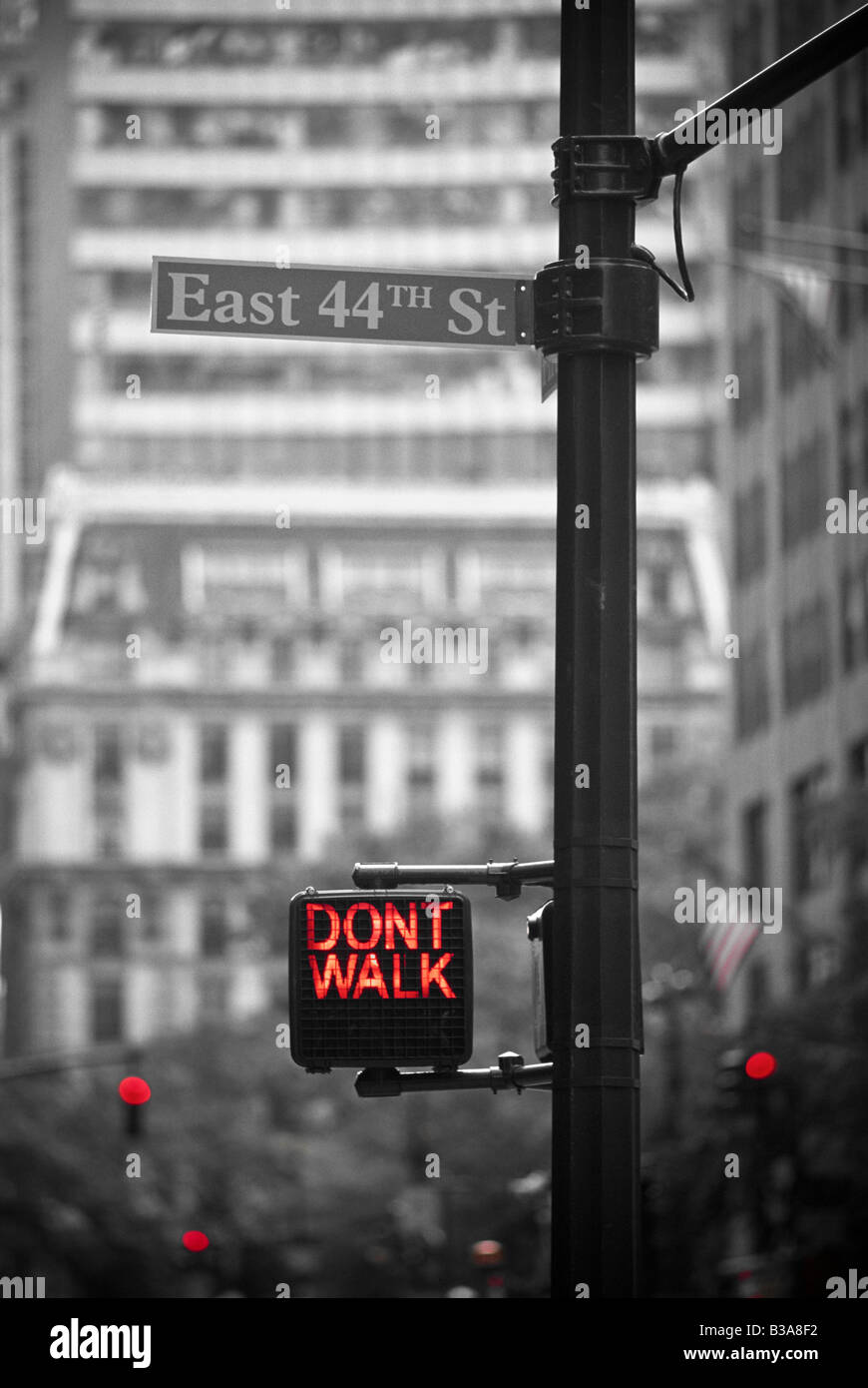 Dont walk signs hi-res stock photography and images - Alamy