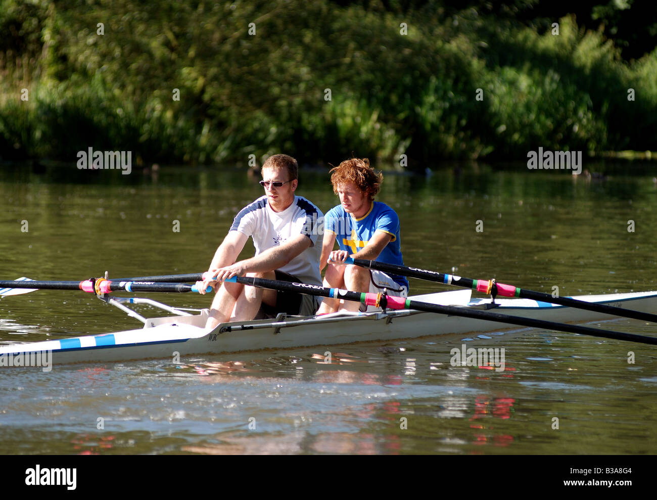People rowing on the river avon hi-res stock photography and images - Alamy