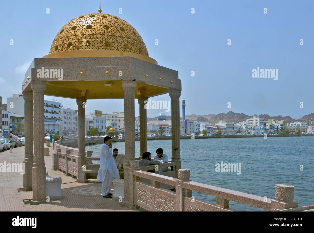 Promenade Mutrah Waterfront Mutrah Muscat Oman Stock Photo - Alamy