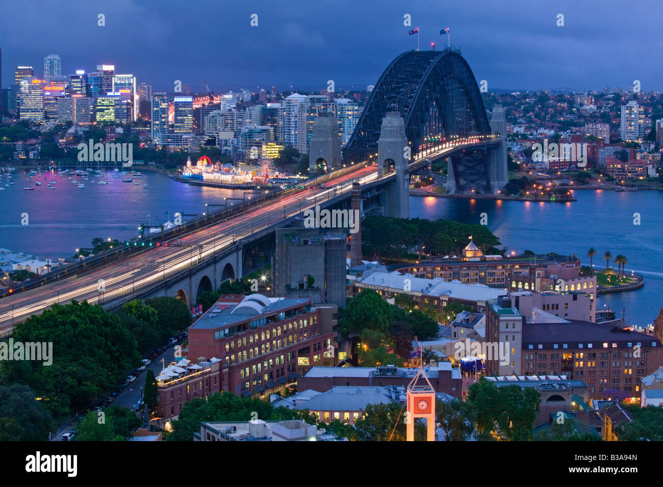 The rocks area and sydney opera house hi-res stock photography and ...