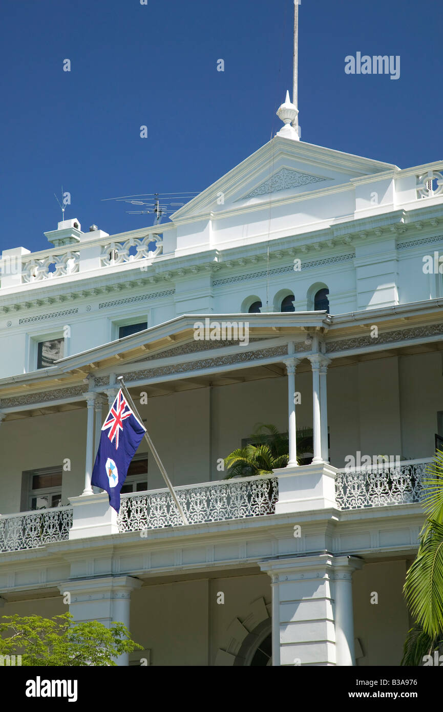 Australia, Queensland, Brisbane, Detail of the Queensland Club Building Stock Photo - Alamy