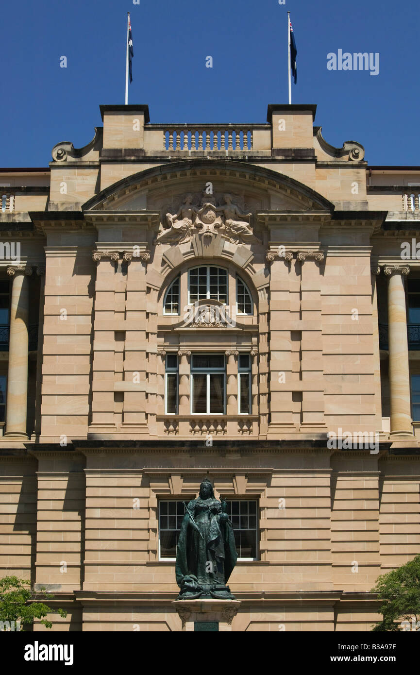 Australia, Queensland, Brisbane, Queens Gardens & Old Executive ...