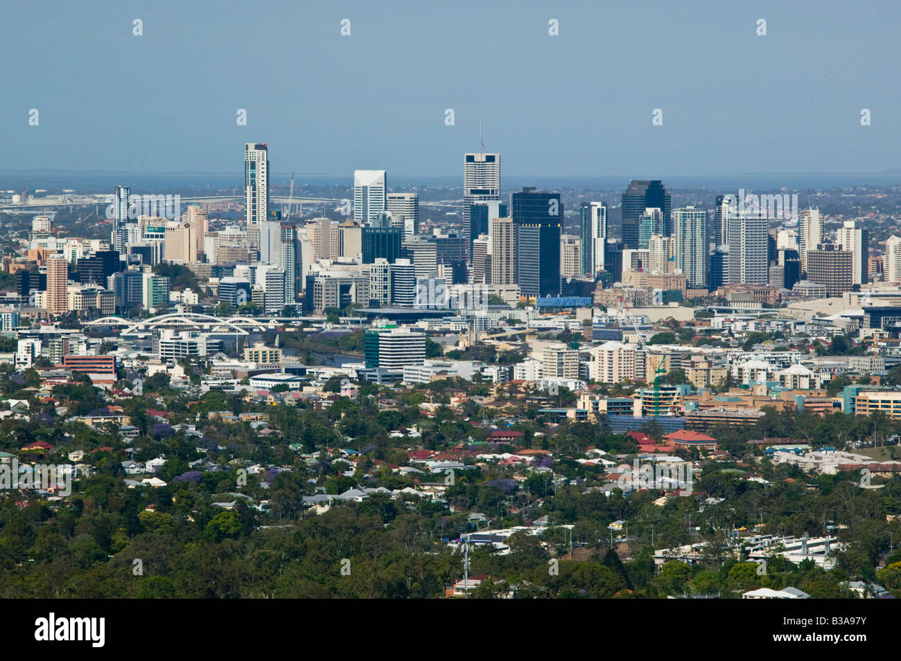 Australia, Queensland, Brisbane Area (Mount Coot-tha), Mount Coot-tha ...