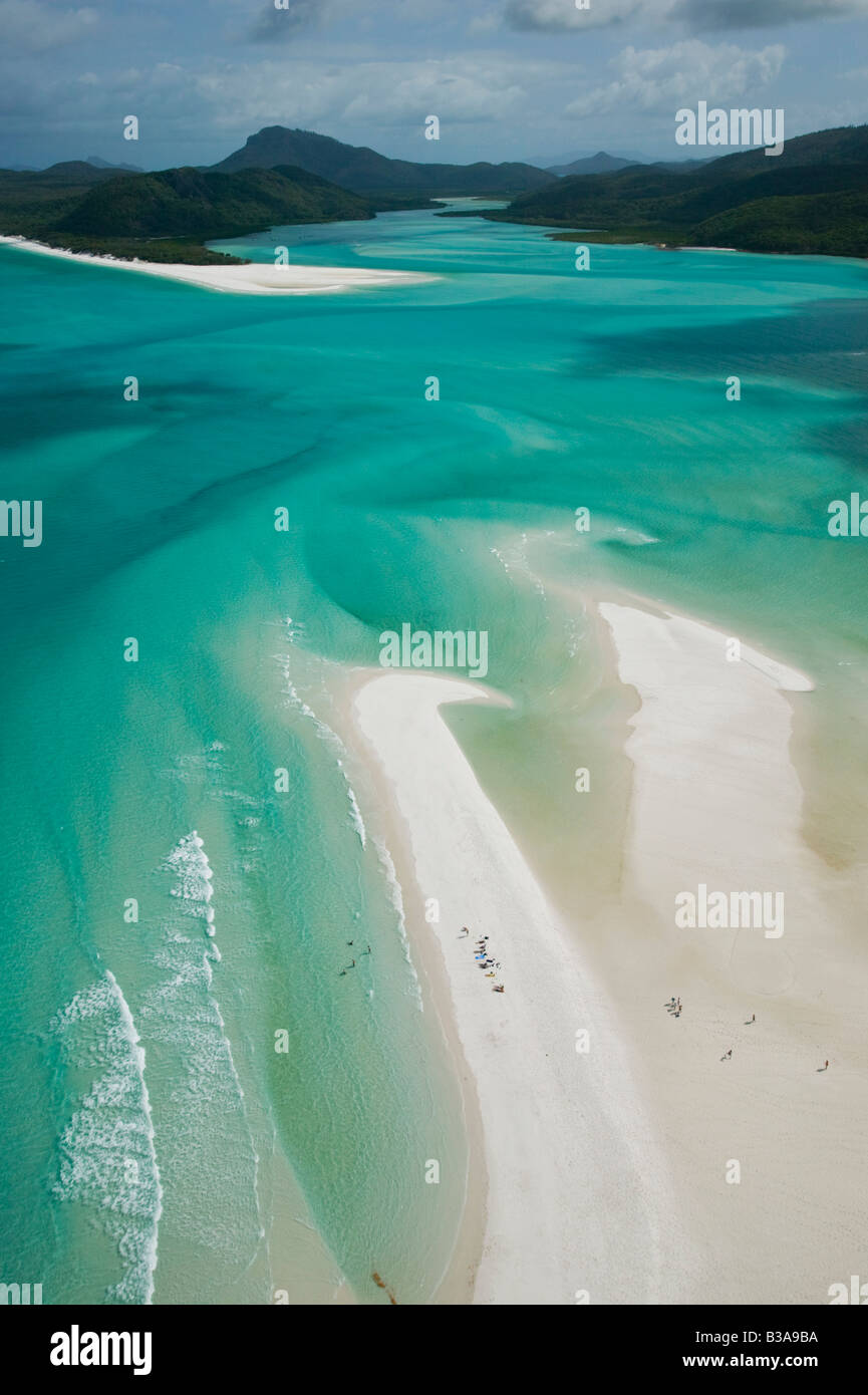 Whitehaven beach aerial hi-res stock photography and images - Alamy