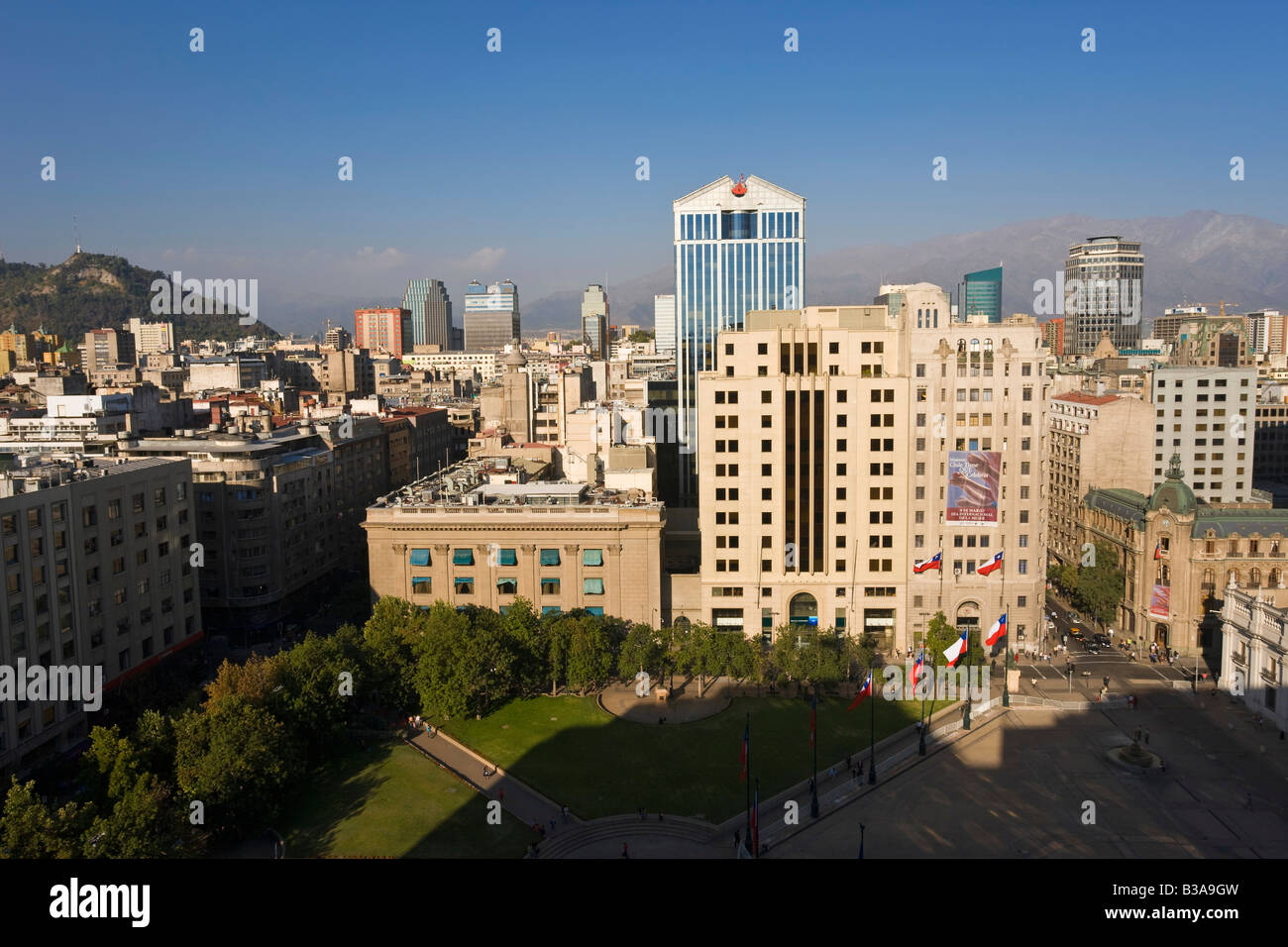 Santiago de chile city view hi-res stock photography and images - Alamy