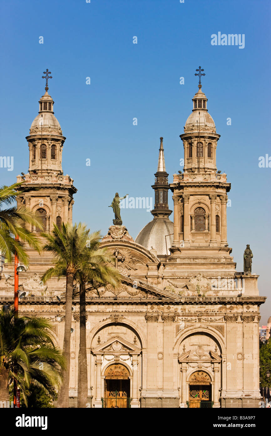 Chile, Santiago, Cathedral Metropolitana Stock Photo - Alamy
