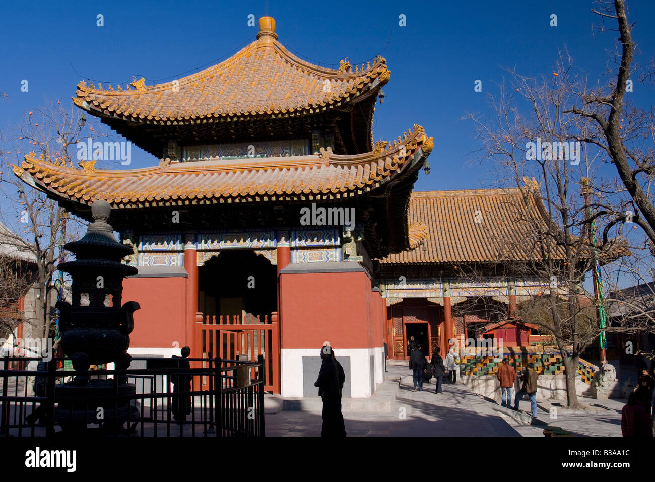 Lama Temple (Largest Buddhist Temple outside Tibet), Beijing, China ...
