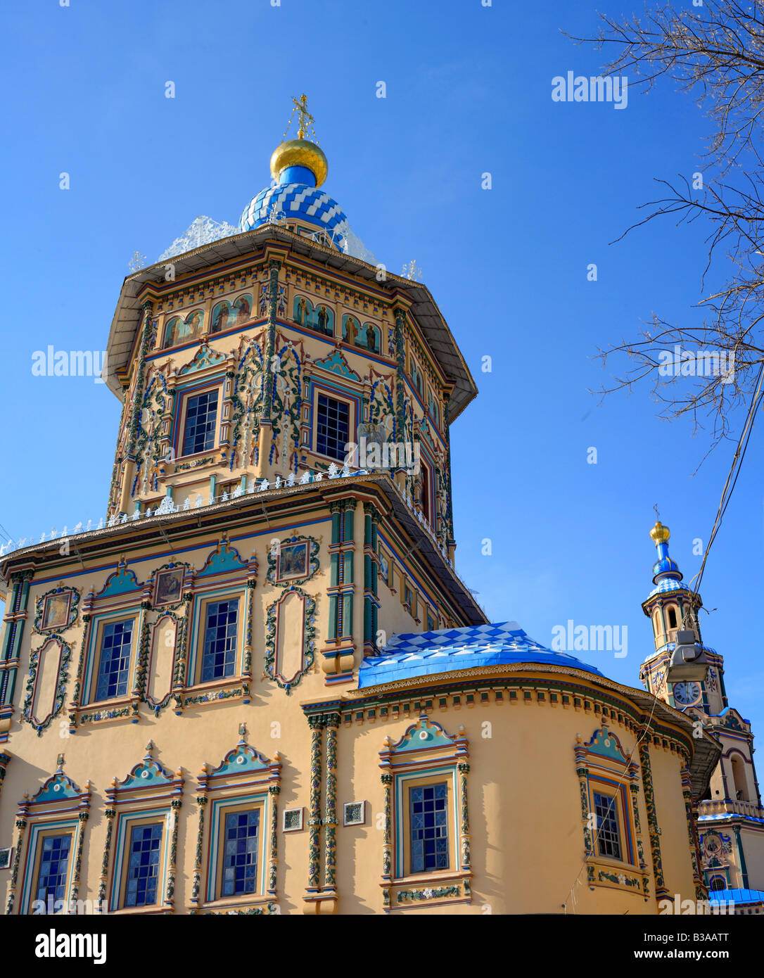 Cathedral of St. Peter and Paul (18 cent.), Kazan, Tatarstan, Russia Stock Photo - Alamy