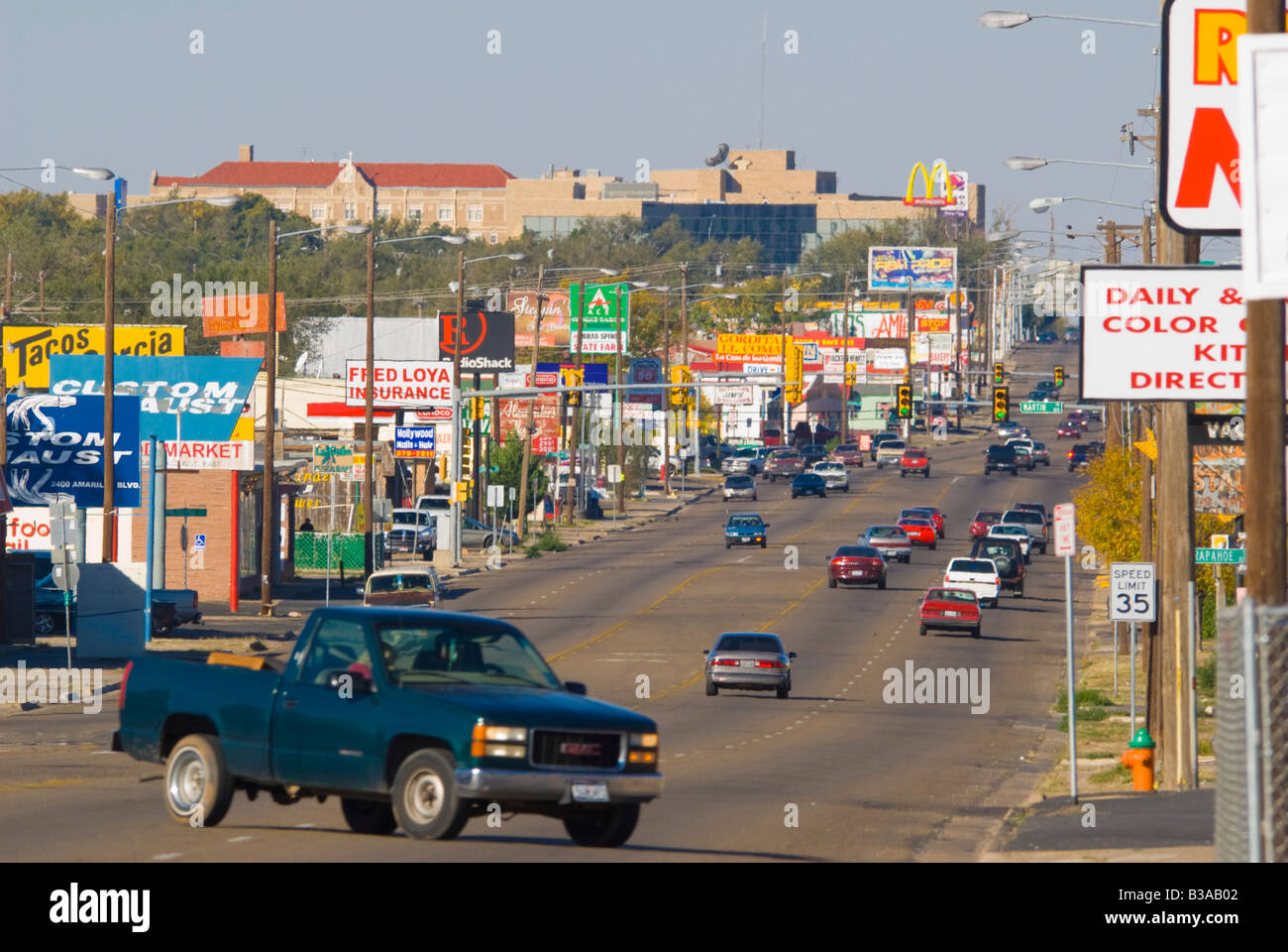 USA, Texas, Amarillo, Route 66 Stock Photo - Alamy