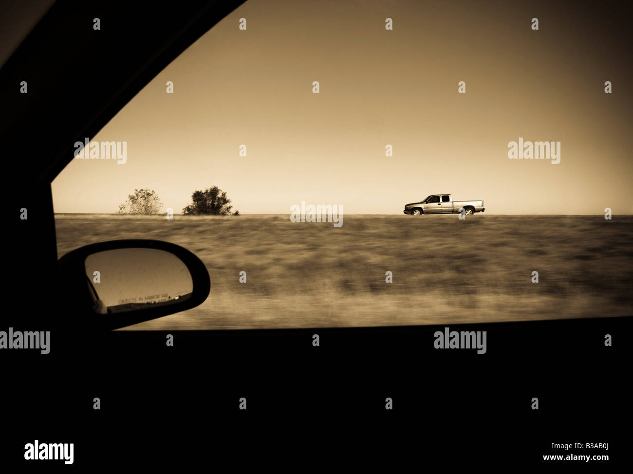 USA, Texas, Car on Interstate 40 (I-40 Stock Photo - Alamy