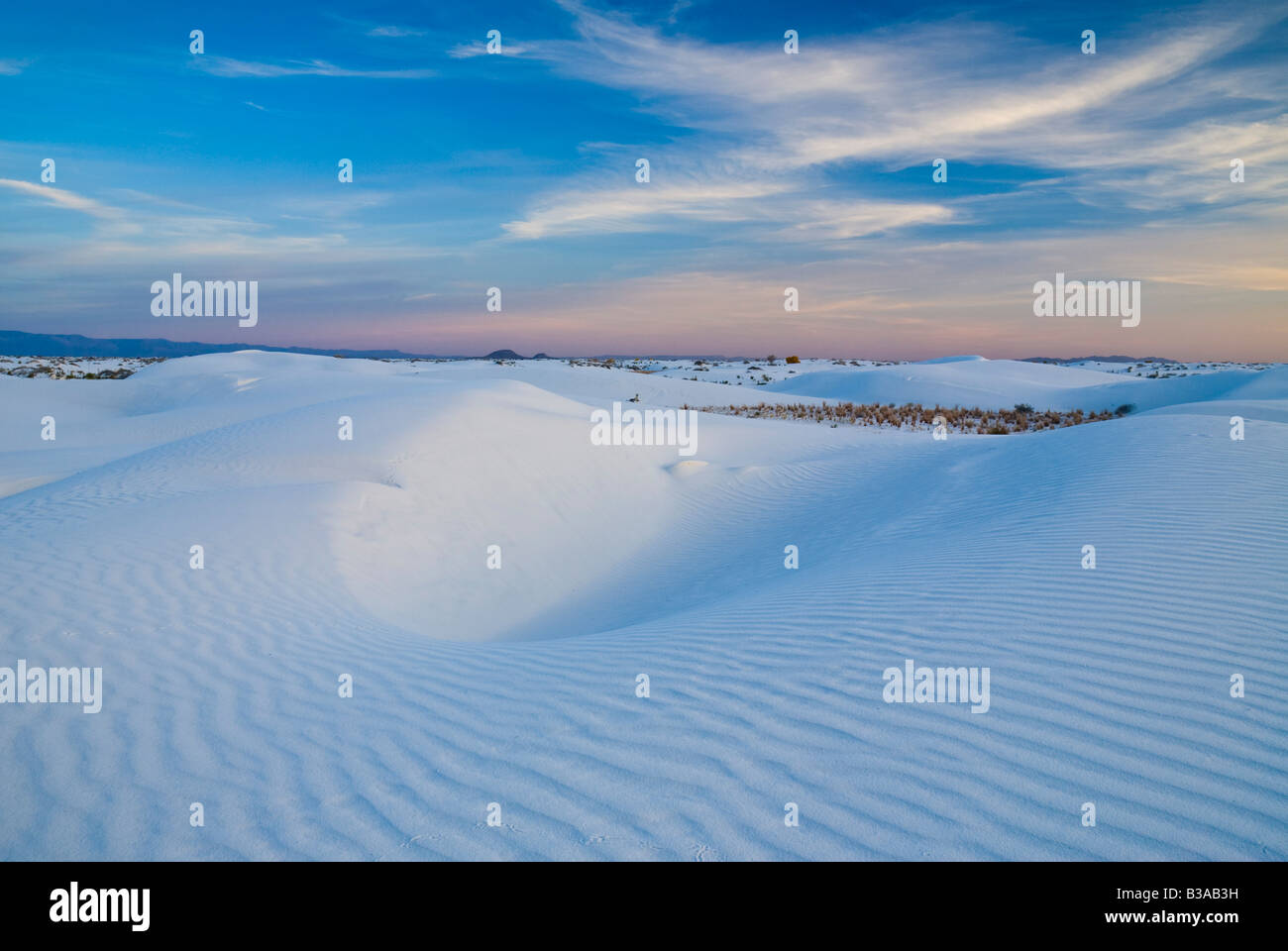 USA, New Mexico, White Sands National Monument Stock Photo - Alamy