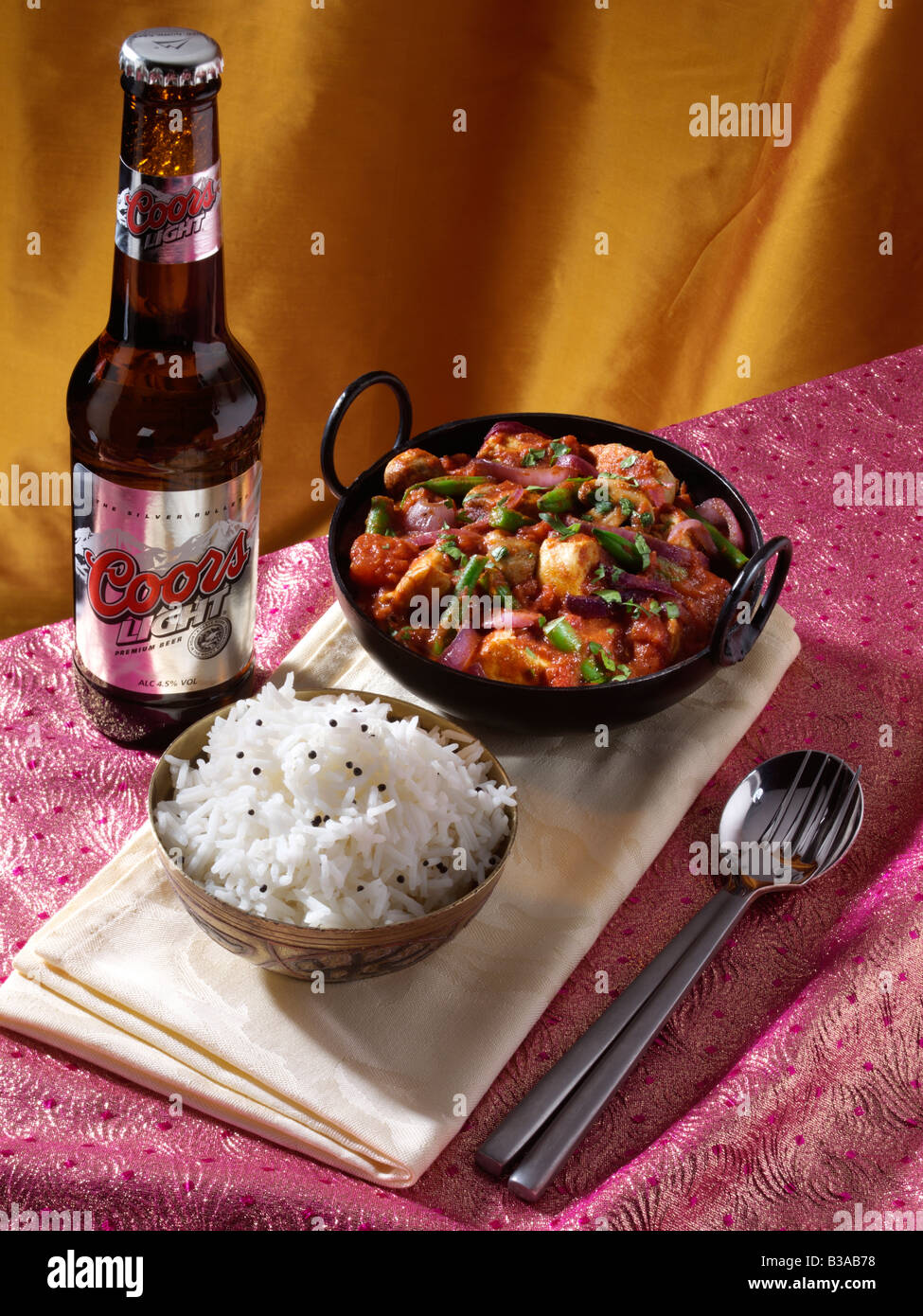 Curry beer bottle hi-res stock photography and images - Alamy