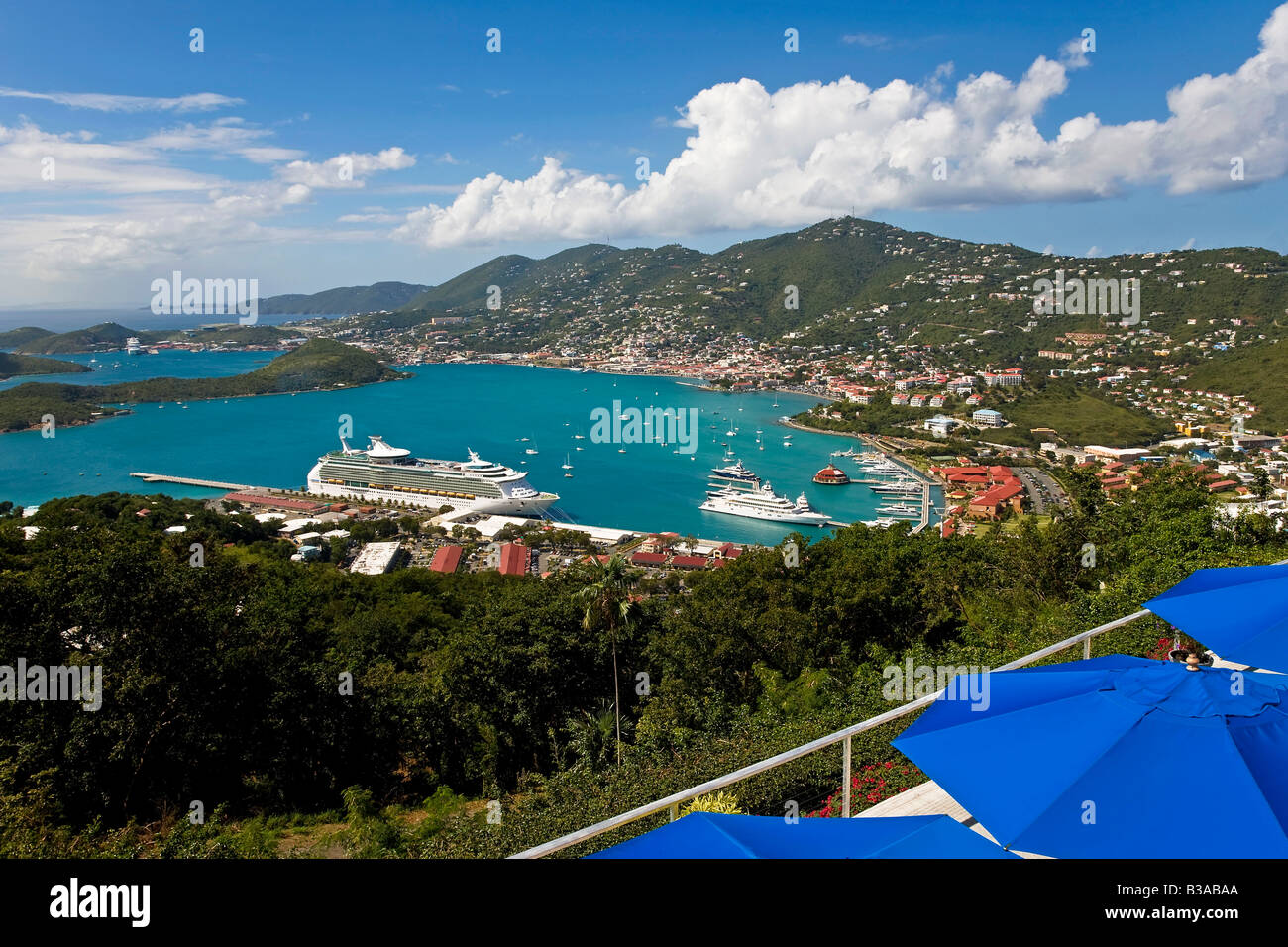 Caribbean, US Virgin Islands, St. Thomas, Charlotte Amalie & Havensight ...