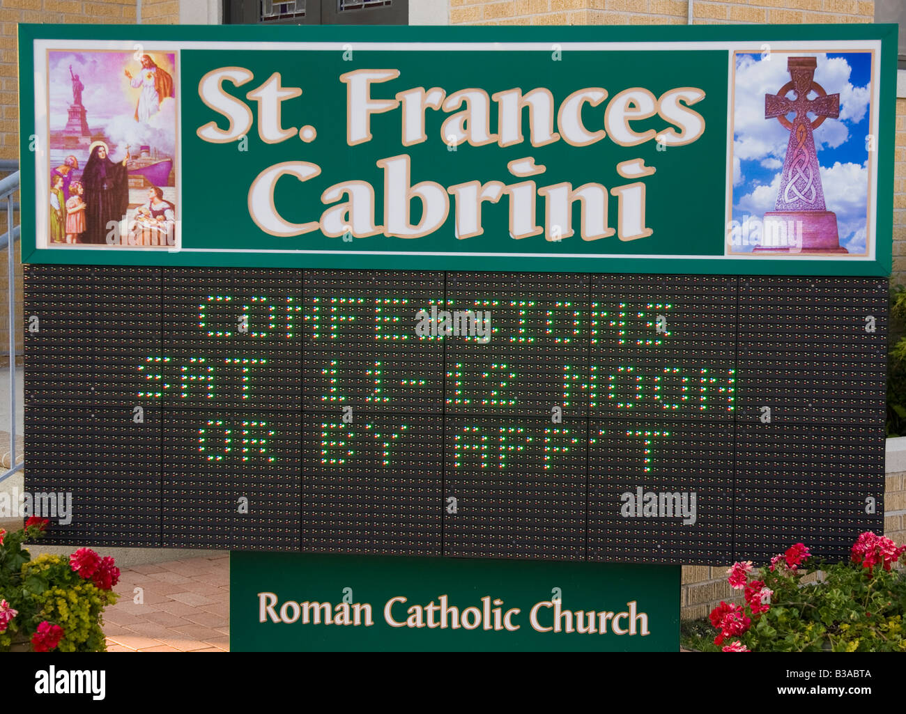 Church Catholic Confession Sign High Resolution Stock Photography and ...