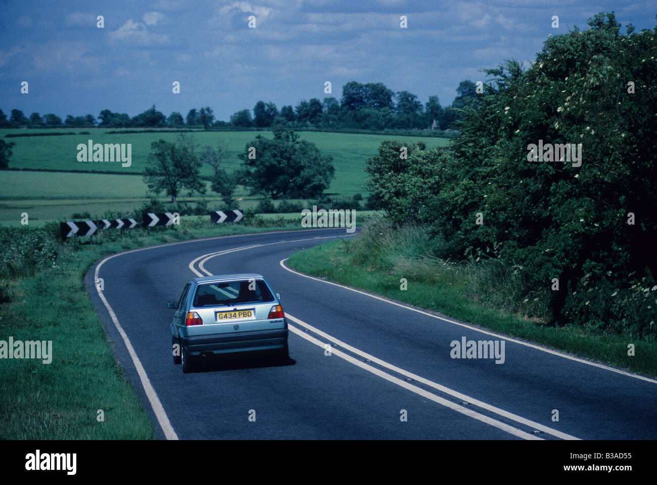 Volkswagen Golf Mk2 GL of 1990 Stock Photo - Alamy