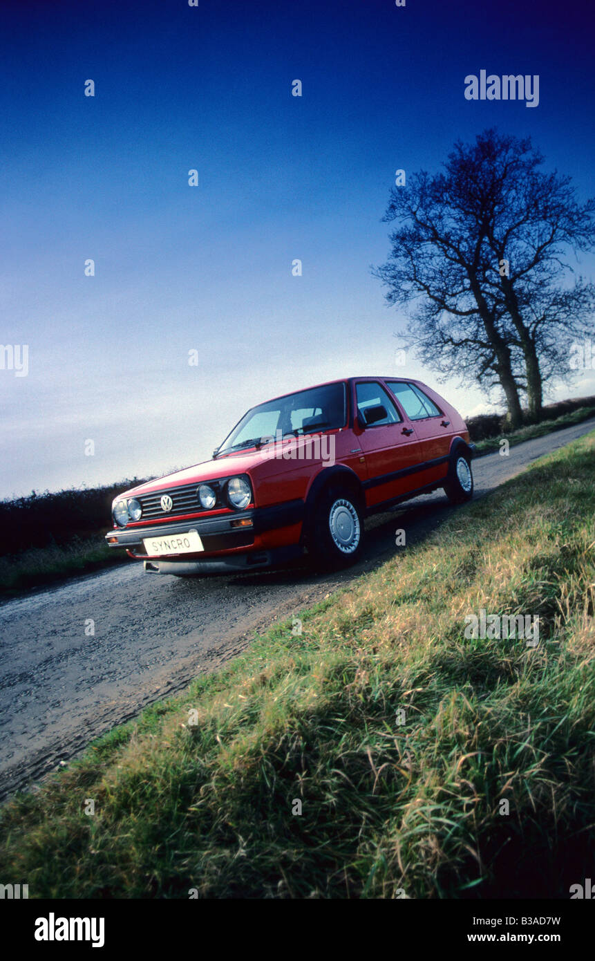 Volkswagen Golf Mk2 Syncro of 1989 Stock Photo - Alamy