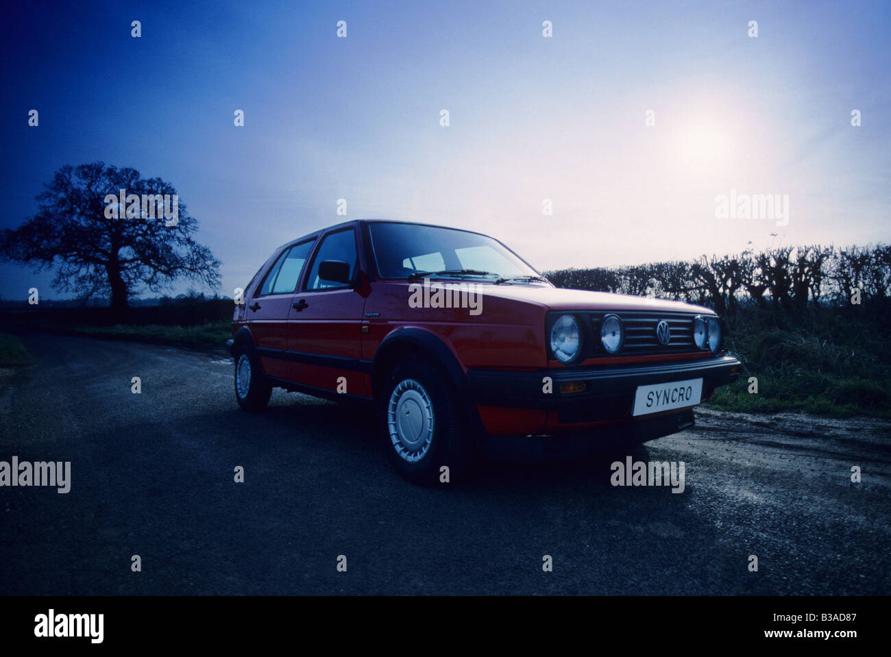 Volkswagen Golf Mk2 Syncro of 1989 Stock Photo - Alamy