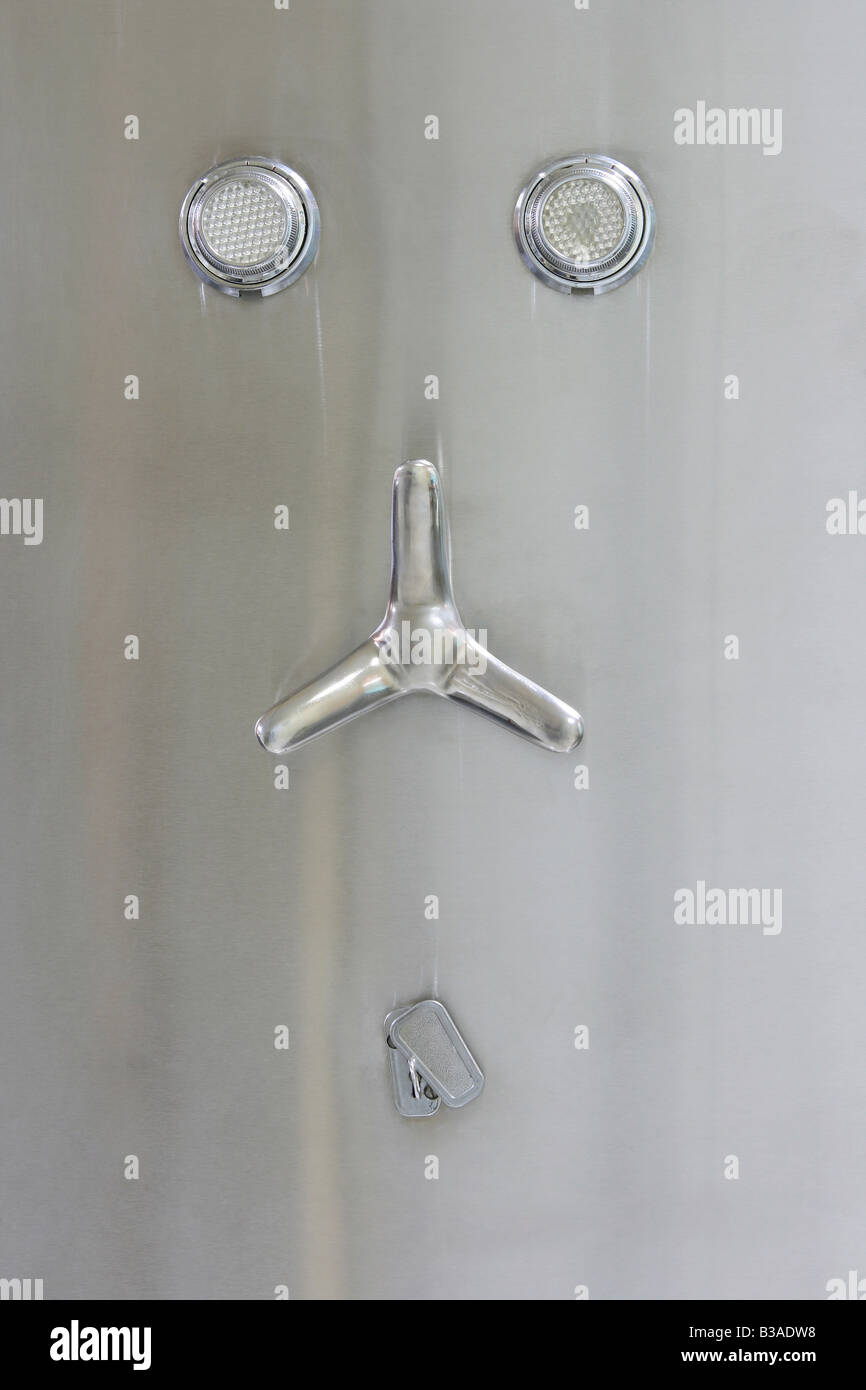 detail from Steel Safe combination numeric locker Stock Photo - Alamy
