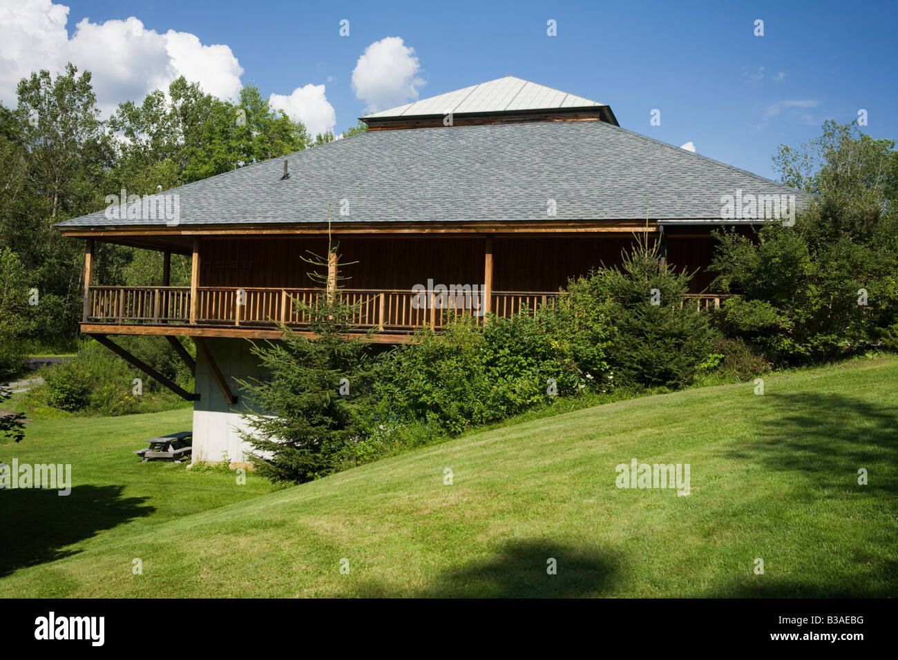 Catskill Fly Fishing Museum near Roscoe New York State Stock Photo - Alamy