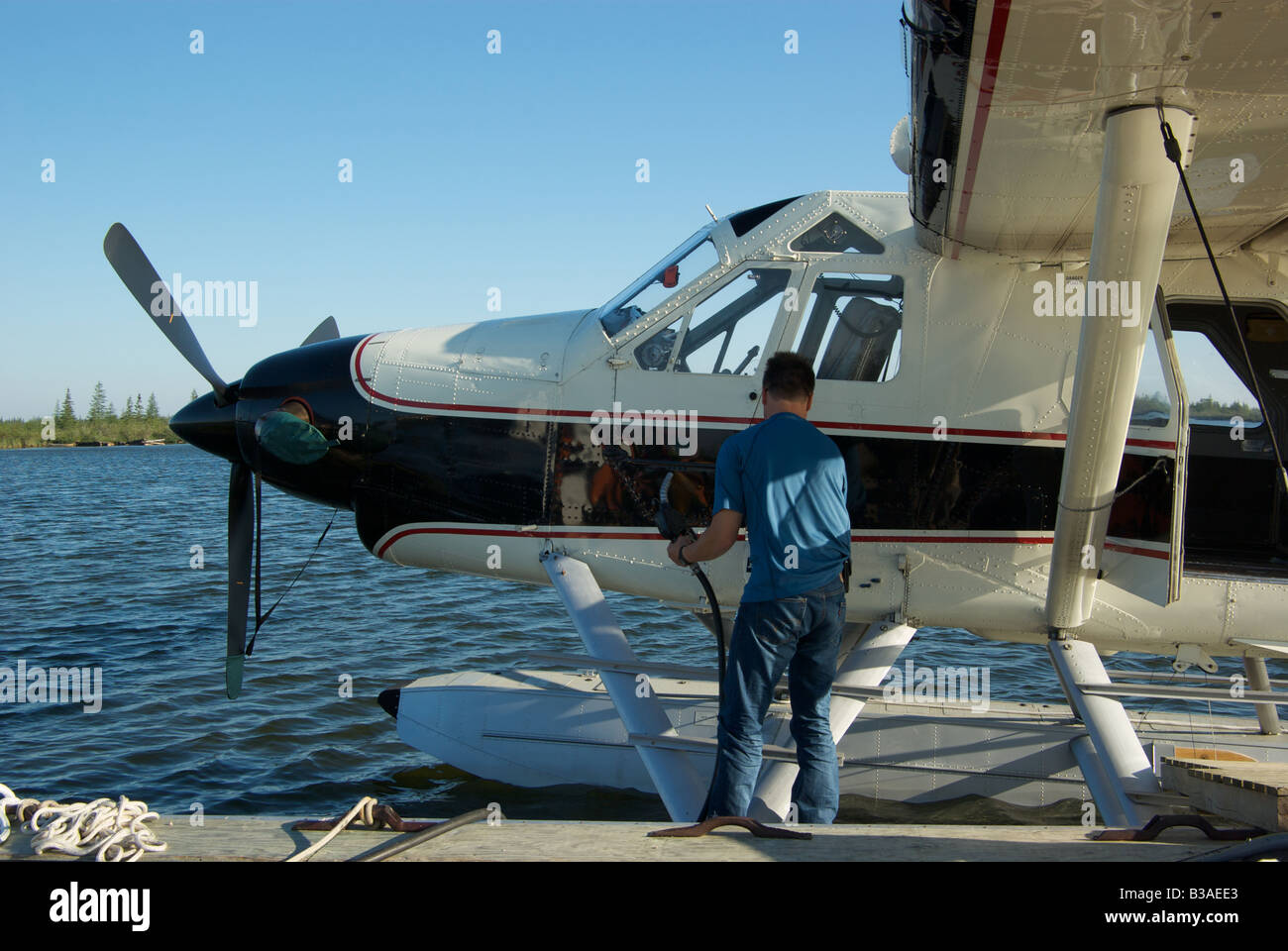 Dehavilland turbocharged Beaver float plane workhorse of the Canadian ...