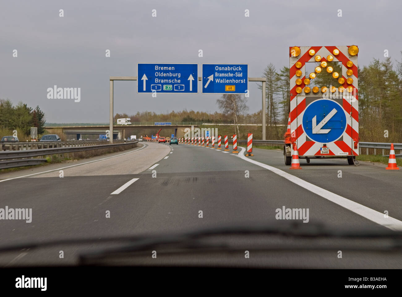 Autobahn a1 hi-res stock photography and images - Alamy
