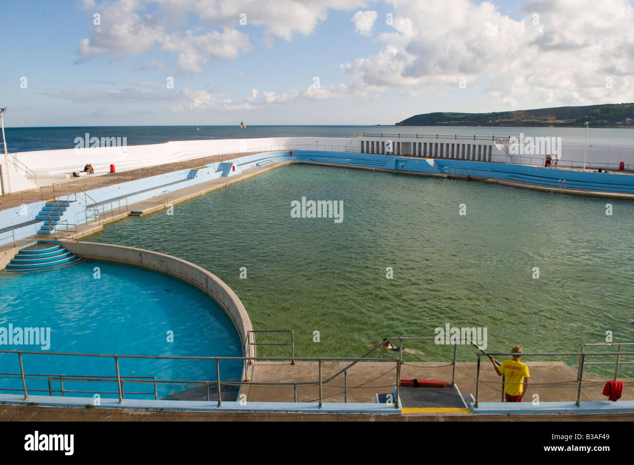 Jubilee Pool Penzance Stock Photo - Alamy